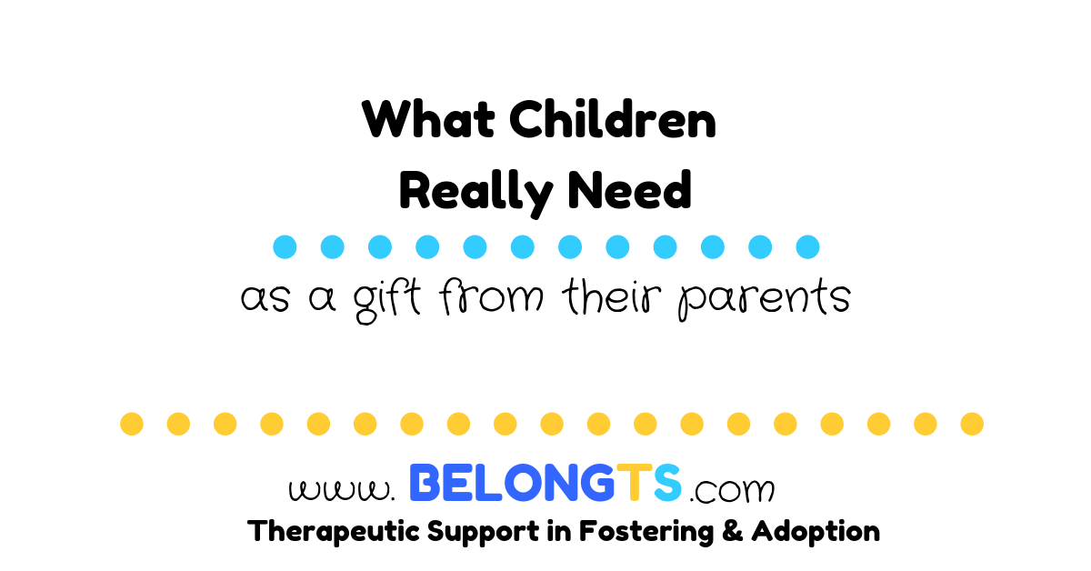 One Thing Your Child Really Needs